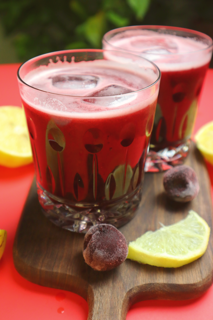 Homemade Double Berry Lemonade Recipe