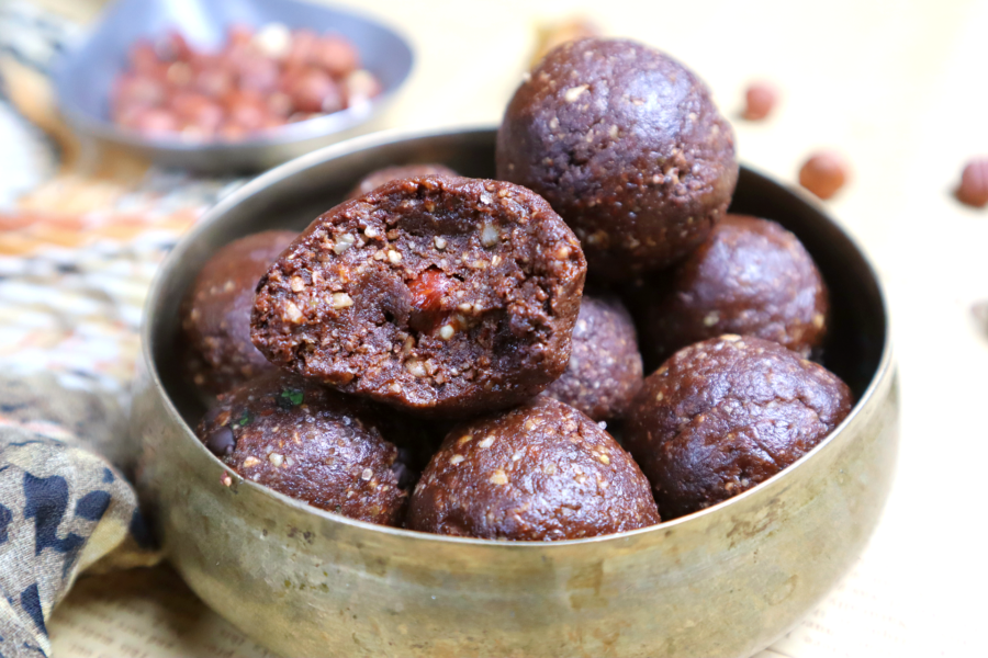 Healthy Nutella Cookie Dough Balls Recipe