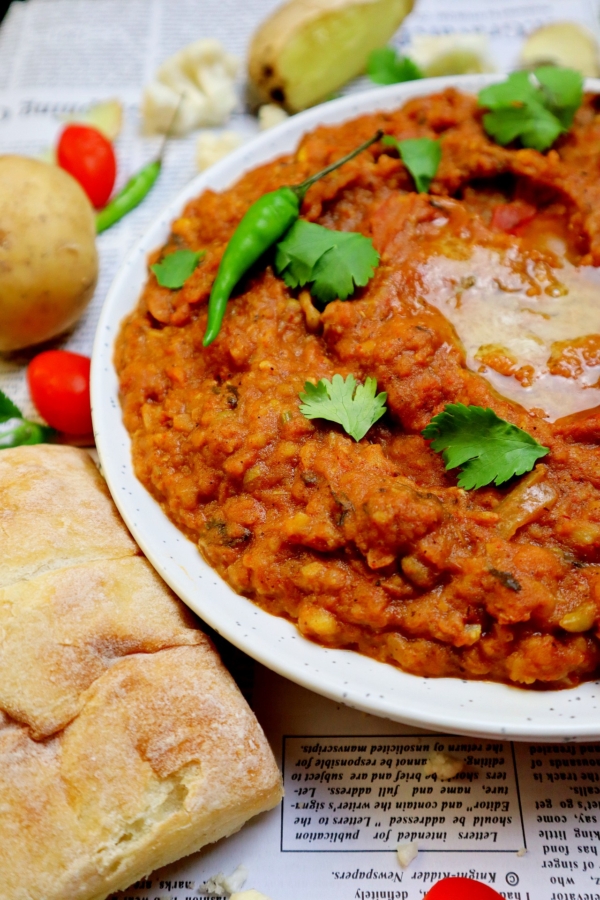 Mumbai Pav Bhaji Recipe