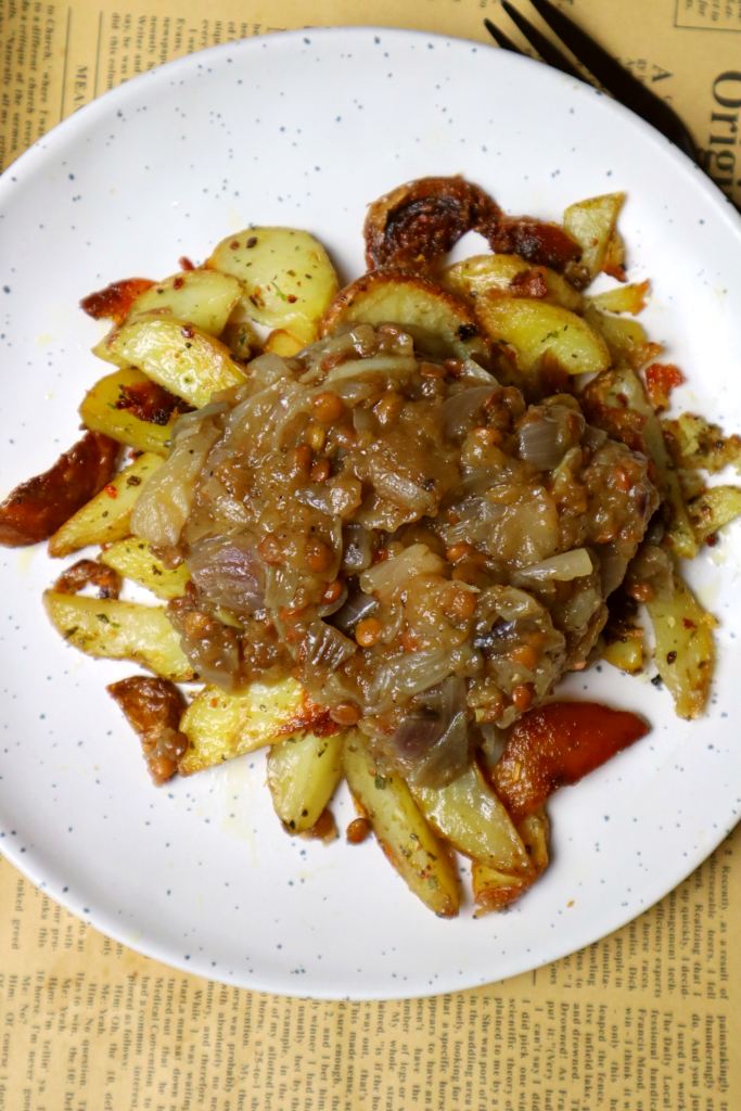 Vegan Poutine Recipe (French Onion)