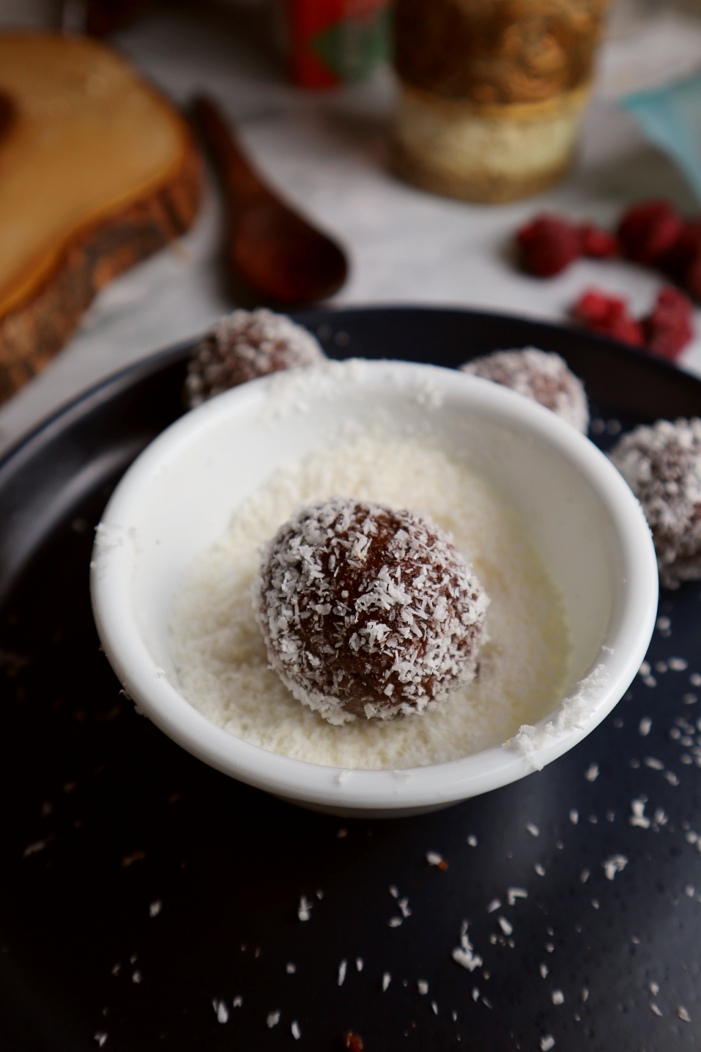Lamington Coconut Balls Recipe (No Bake)