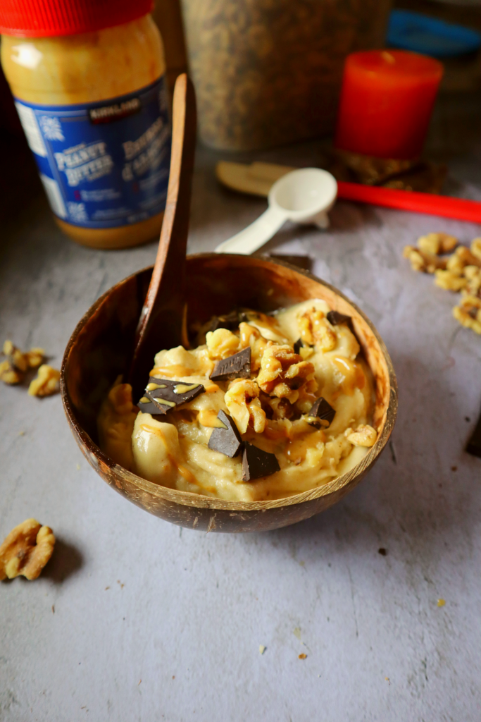 Vegan Gluten Free Ice Cream (Chunky Monkey)