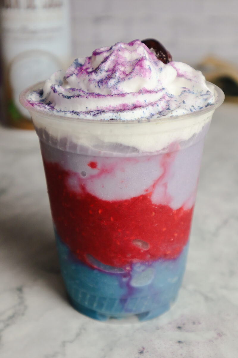 Copycat Homemade Starbucks Unicorn Frappuccino