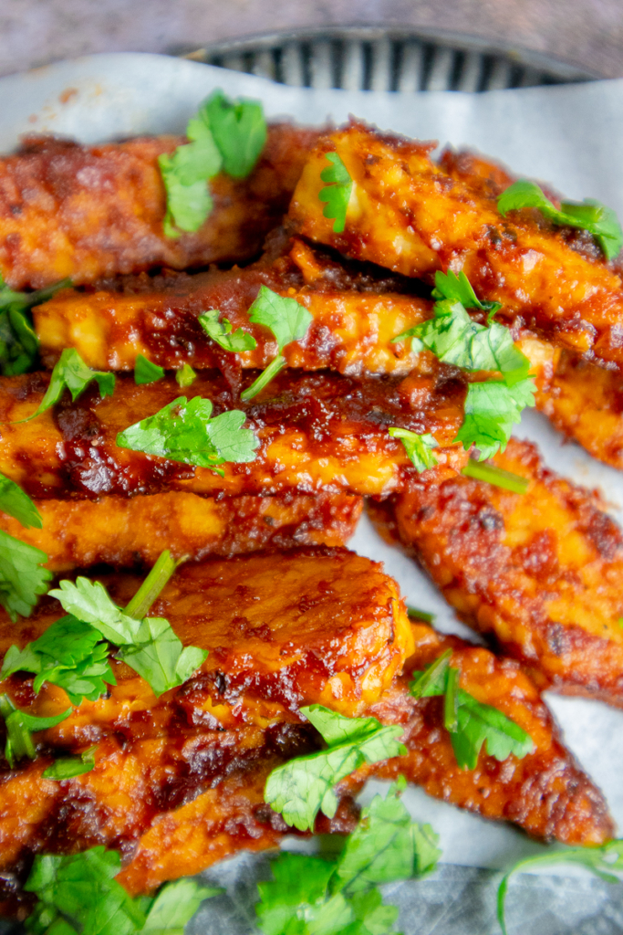 Grilled Tempeh Recipe (Maple BBQ)