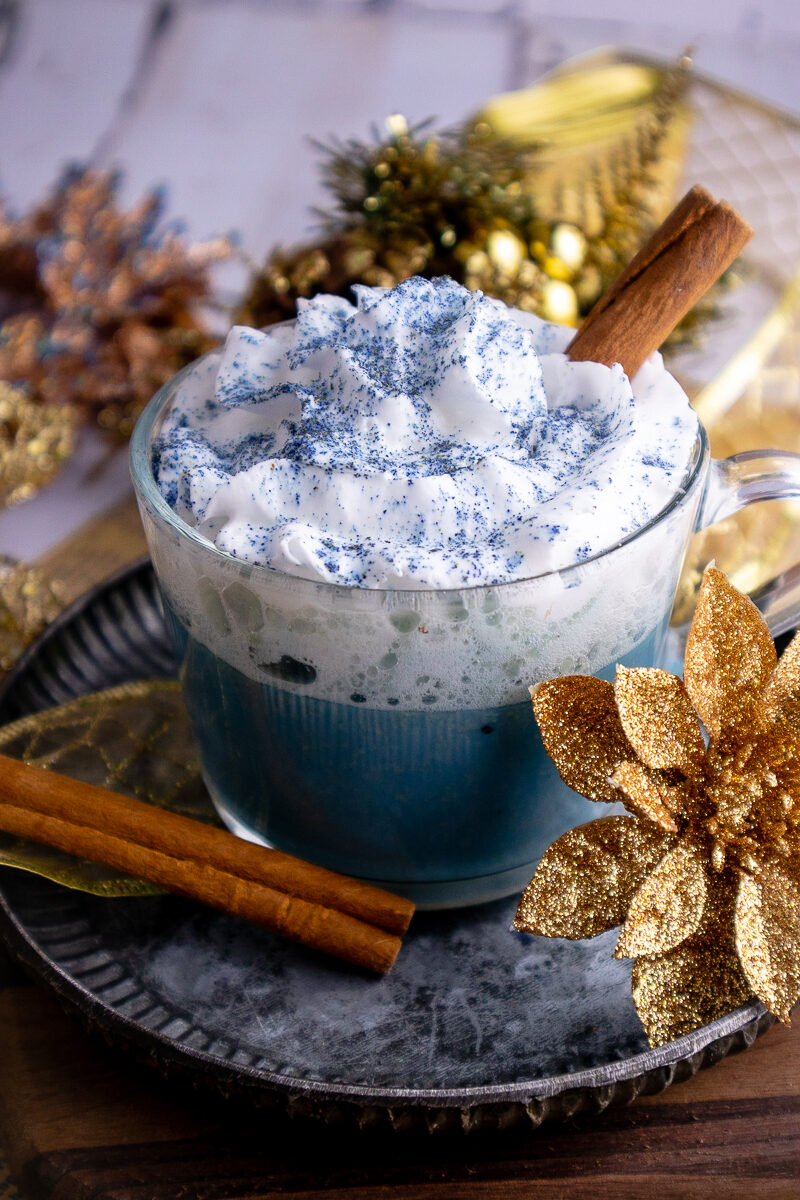Cozy Butterfly Pea Flower Milk Tea (Blue Moon Latte)