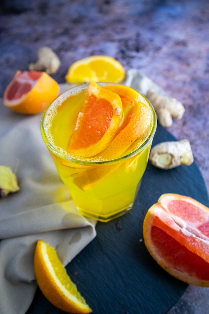 Lemon Ginger & Turmeric Water